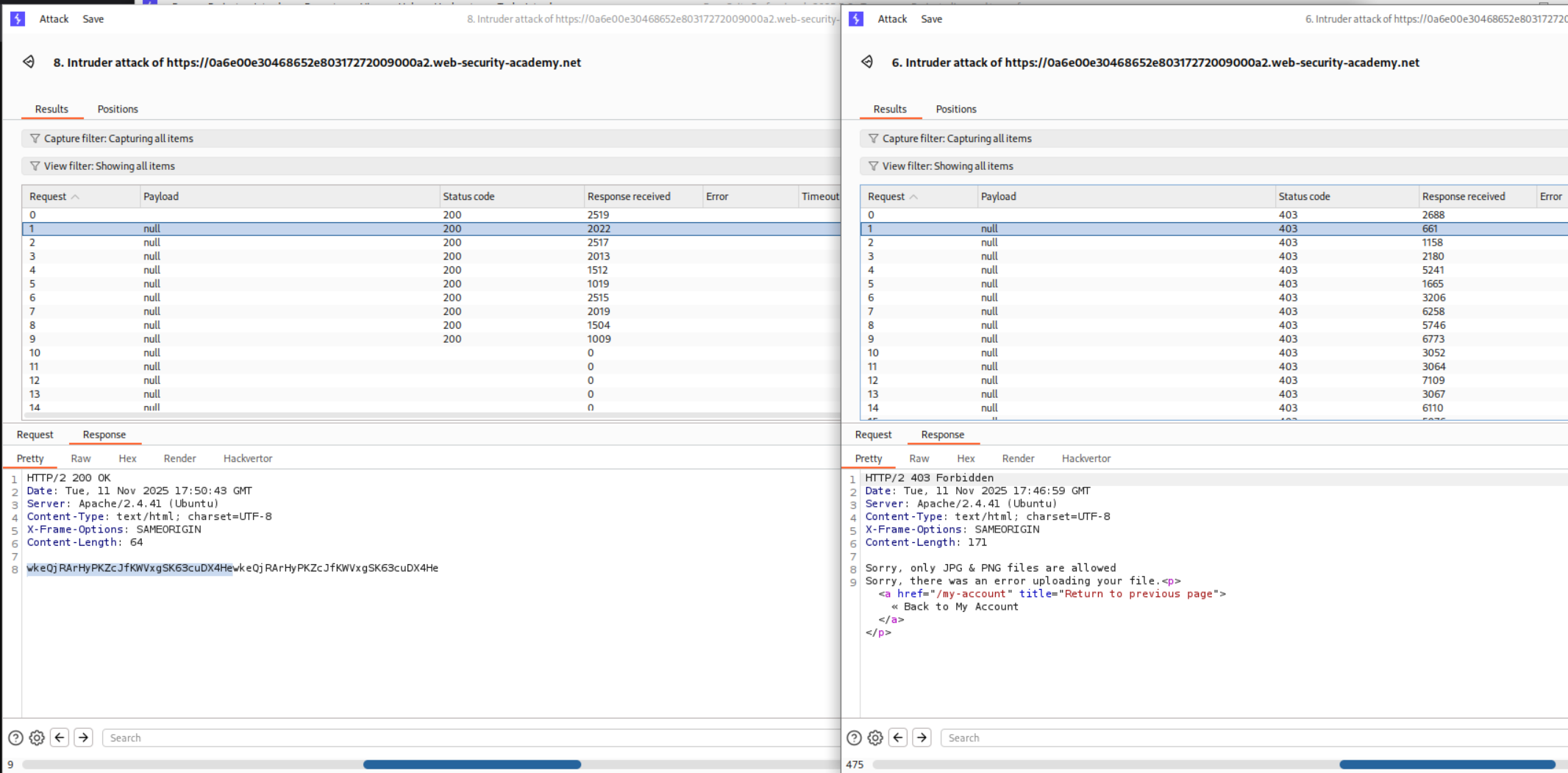 Walkthrough - File Upload Portswigger labs | Yash's CyberSec blog